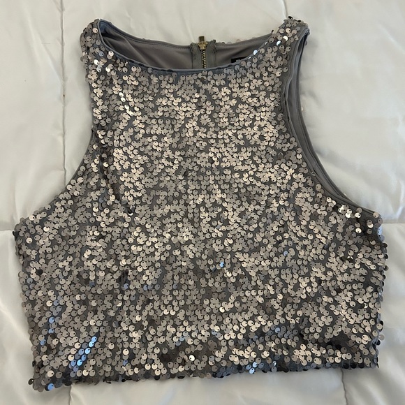 Express | Tops | Sequence Nye Crop Tank | Poshmark